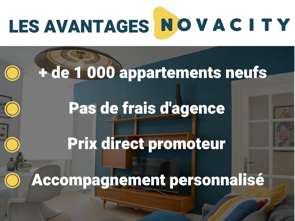 Les avantages NOVACITY • Novacity Immobilier Neuf