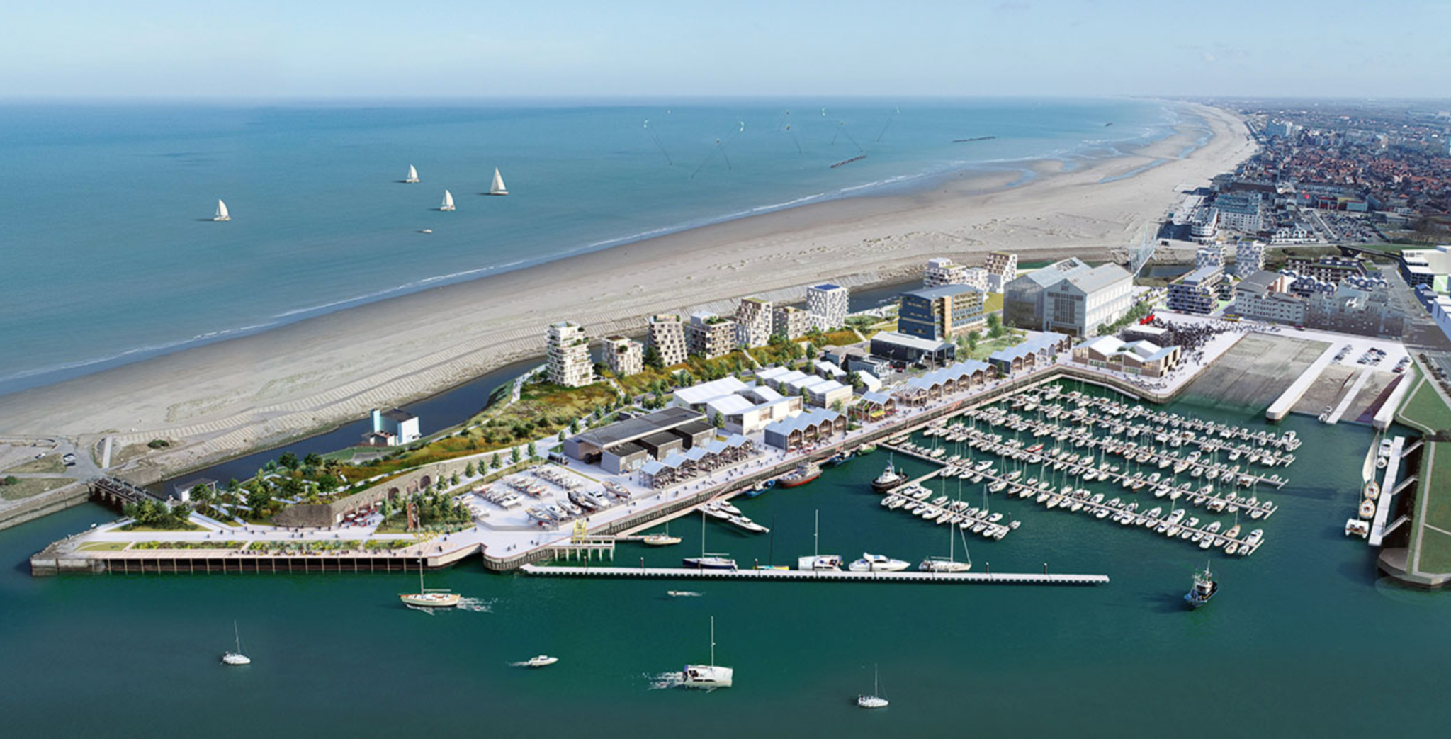 Dunkerque : présentation du nouveau quartier « La Marina » • Novacity ...